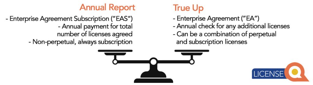Annual Report vs True-up - What are the differences?